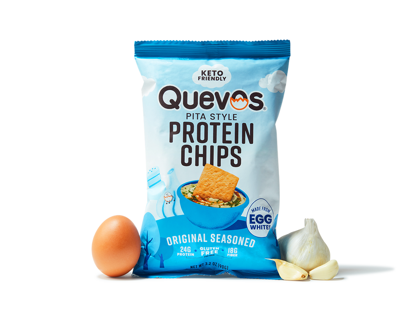 Discover Quevos: High Protein, Low Carb Egg White Chips