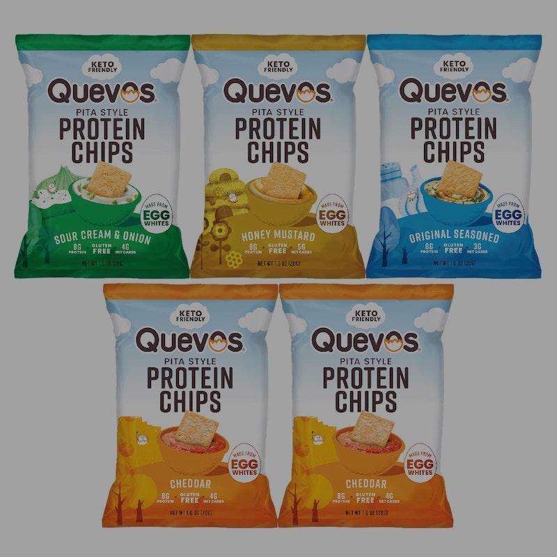 Discover Quevos: High Protein, Low Carb Egg White Chips